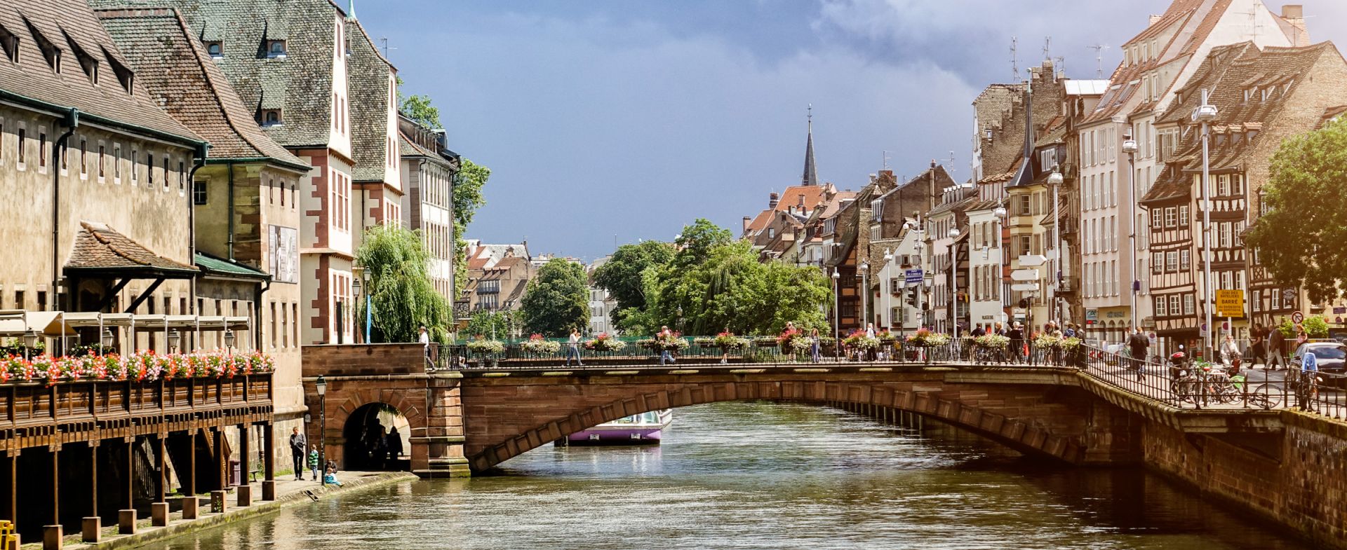 Nice view in Strasbourg | Motorcycle Diaries