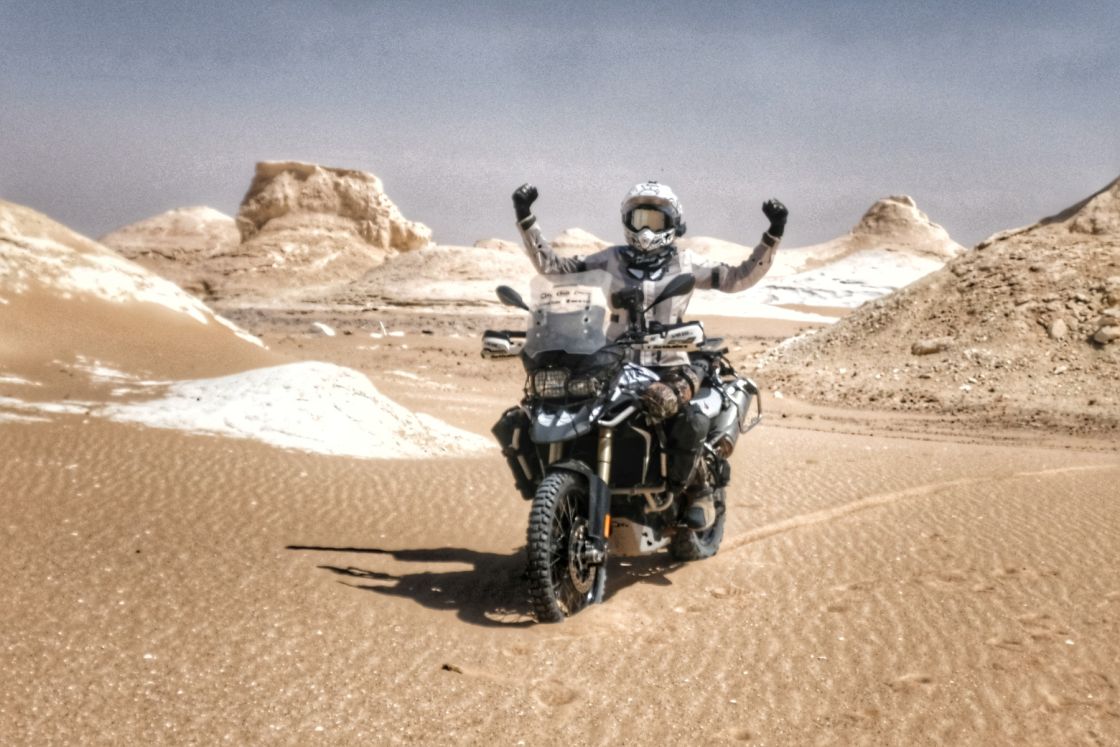 [On Her Bike: Hello Egypt!] | Motorcycle Diaries